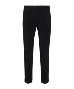 Etro High-waist Cropped Trousers - Black