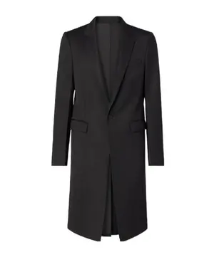 Fendi Grain De Poudre Single-breasted Coat