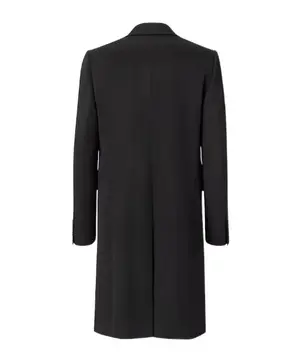 Fendi Grain De Poudre Single-breasted Coat