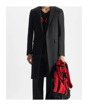 Fendi Grain De Poudre Single-breasted Coat