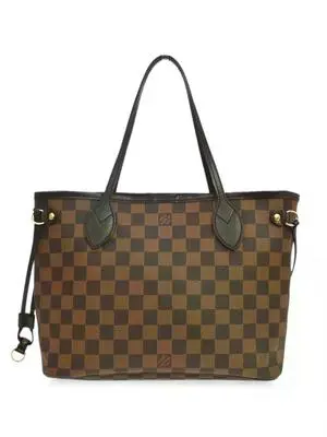 LOUIS VUITTON 2008 Pm Damier Neverfull Tote Bag - Brown