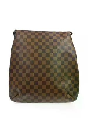 LOUIS VUITTON 2002 Damier Musette Shoulder Bag