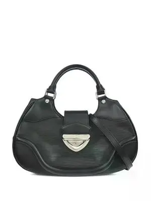 LOUIS VUITTON 2008 Montaigne Tote Bag - Black