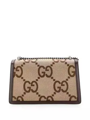 Gucci Dionysus Bag Jumbo Gg Canvas Small Shoulder Bag