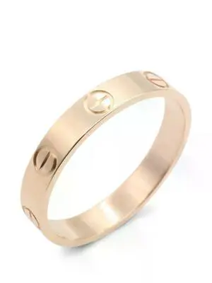 Cartier 2010s Mini Love Ring - Pink