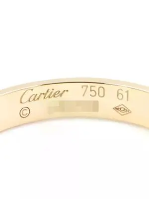 Cartier 18k Yellow Love Ring