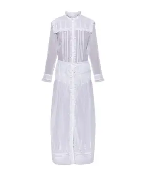 Isabel Marant Étoile Long-sleeved Dress - White