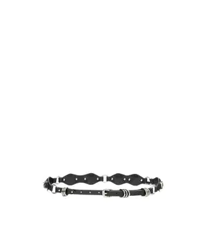 Isabel Marant Étoile Bolton Belt With Metal Rings - Black