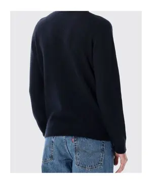 ROBERTO COLLINA Crewneck Knitted Jumper - Blue