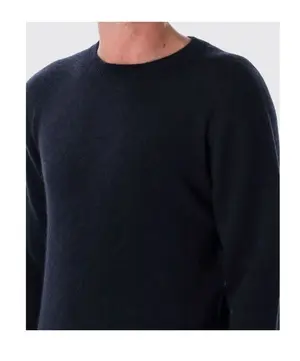 ROBERTO COLLINA Crewneck Knitted Jumper - Blue
