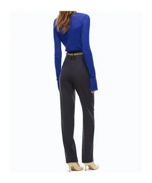 Pinko Stretch Wool-blend Cigarette Trousers