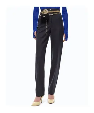 Pinko Stretch Wool-blend Cigarette Trousers