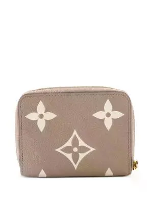 LOUIS VUITTON Zippy Coin Purse Bicolor Monogram Empreinte Giant Pouch