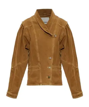 Isabel Marant Étoile Long-sleeved Casual Jacket - Brown