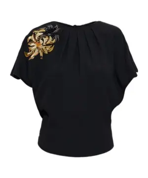 Isabel Marant Étoile Crew Neck Short-sleeved T-shirt - Black