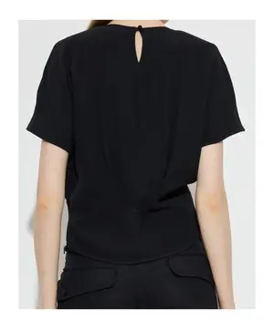 Isabel Marant Étoile Embellished Crewneck Short Sleeve T-shirt