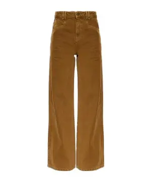 Isabel Marant Étoile Belt Loop Jeans - Brown
