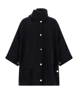 Pinko Cape Coat - Blue
