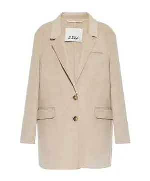 Isabel Marant Étoile Long-sleeved Coat - Beige