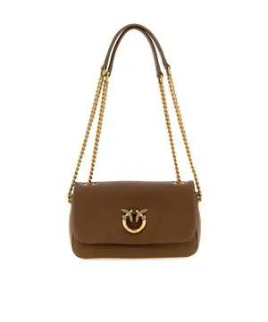 Pinko Flap Shoulder Bag - Brown