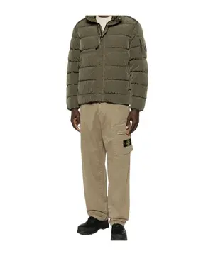 C.P. COMPANY Quilted Lens-detail Coat