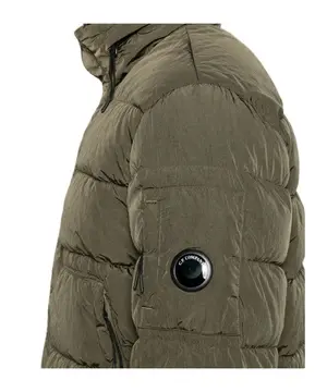 C.P. COMPANY Quilted Lens-detail Coat