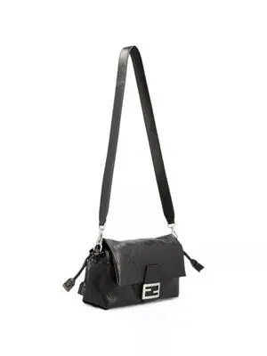 Fendi Baguette® Soft Medium Crackled Leather Bag