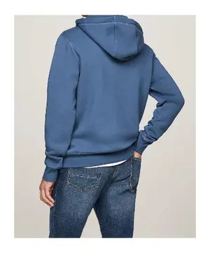 Tommy Hilfiger Logo Fleece Drawstring Hoody
