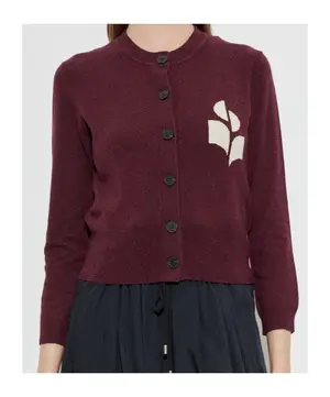 Isabel Marant Étoile Newton Logo Cardigan
