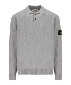 Stone Island Long-sleeved Sweater - Grey