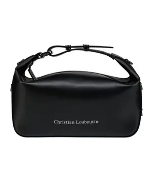 CHRISTIAN LOUBOUTIN Zip-top Clutch - Black