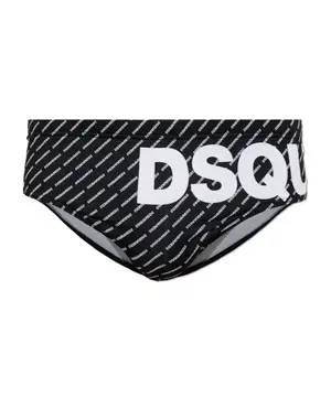 Dsquared2 Triangle-cut Swim Trunks - Black