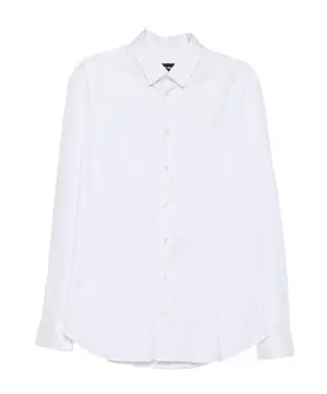 Giorgio Armani Long-sleeved Shirt - White
