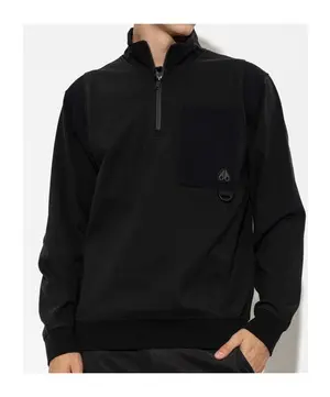 Moose Knuckles High-neck Long-sleeved Sweatshirt