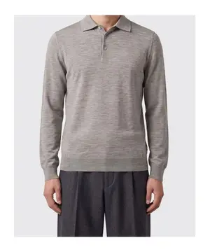Brunello Cucinelli Collared Long-sleeve Knit Sweater