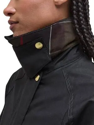 Barbour Beadnell Waxed Jacket - Black