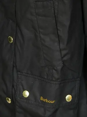 Barbour Beadnell Waxed Jacket - Black
