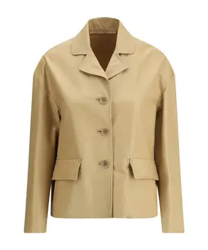 SALVATORE SANTORO Buttoned Leather Jacket