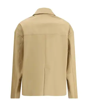SALVATORE SANTORO Buttoned Leather Jacket