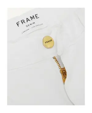 FRAME Edge-trimmed Skinny Jeans