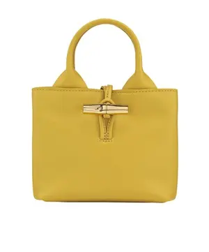 Longchamp Extra Small Le Roseau Tote Bag - Ginger Color