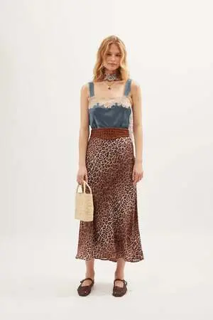 Rixo Vyonne Lace Trim Camisole