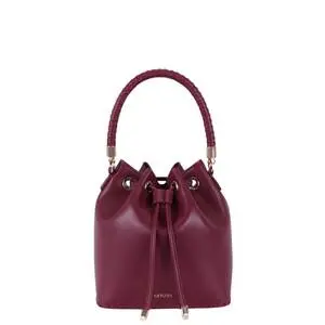 SAONARA BRAND Bucket Bag Berry Leather - Red