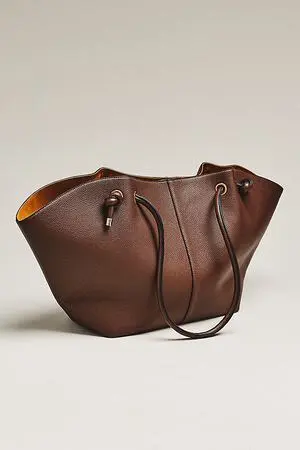 Maeve Pebbled Faux-leather Tote