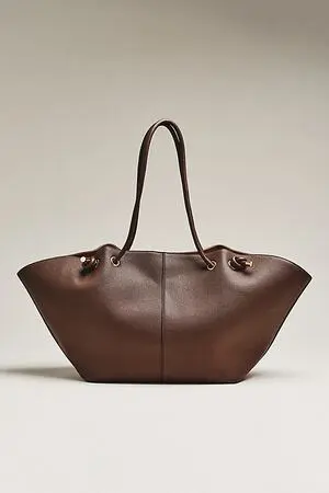 Maeve Pebbled Faux-leather Tote