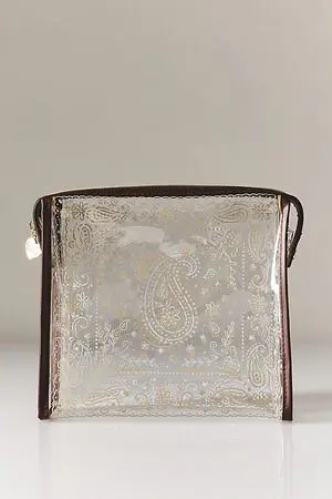 FRASIER STERLING Classic Square Makeup Bag - Bandana