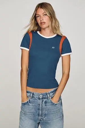 Anthropologie Sporty Colorblocked T-shirt