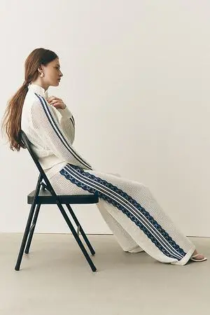MARE MARE Knit Track Set With Contrast Stripes
