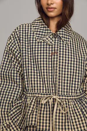 DAMSON MADDER Myrtle Trench Coat Jacket