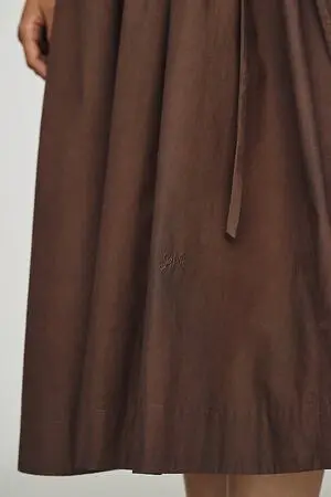 DAMSON MADDER Caspia 100% Cotton Midi Skirt